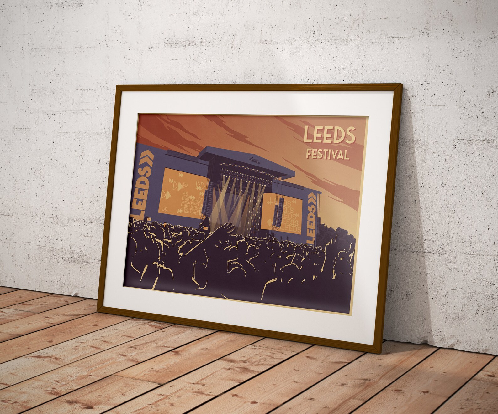 Leeds Festival Poster Music Festival Print Gig Poster Line - Etsy UK