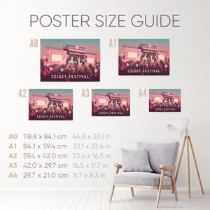Sziget Music Festival Poster, Sziget Main Stage, Budapest Hungary Print ...