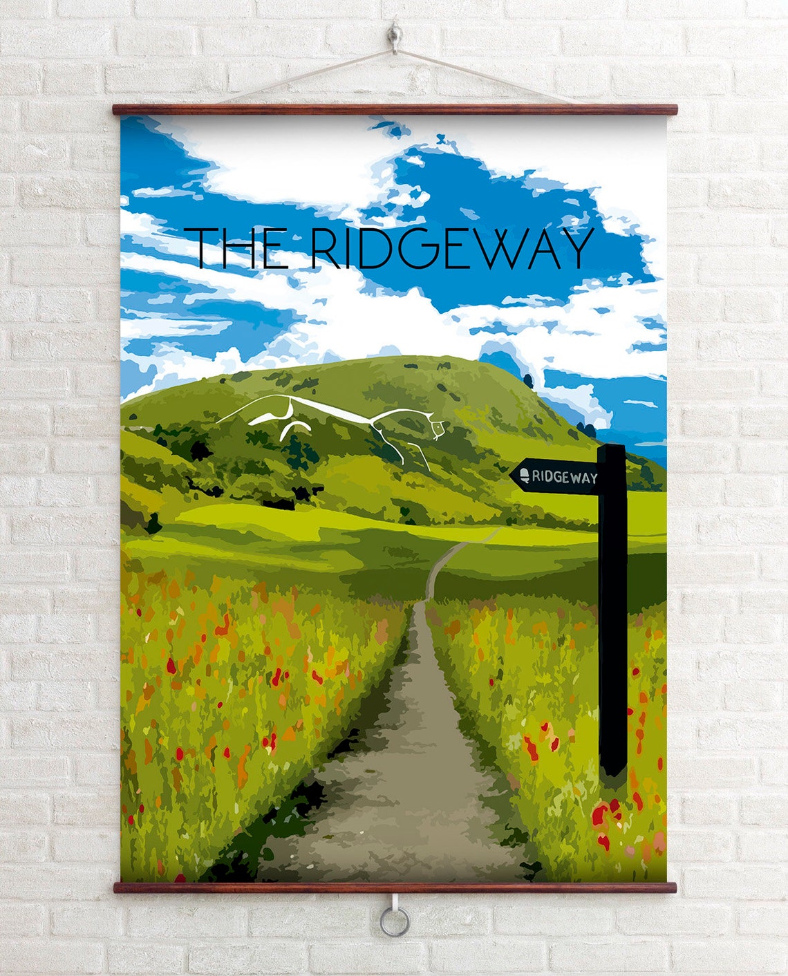 The Ridgeway National Trail Poster National Park Print | Etsy UK