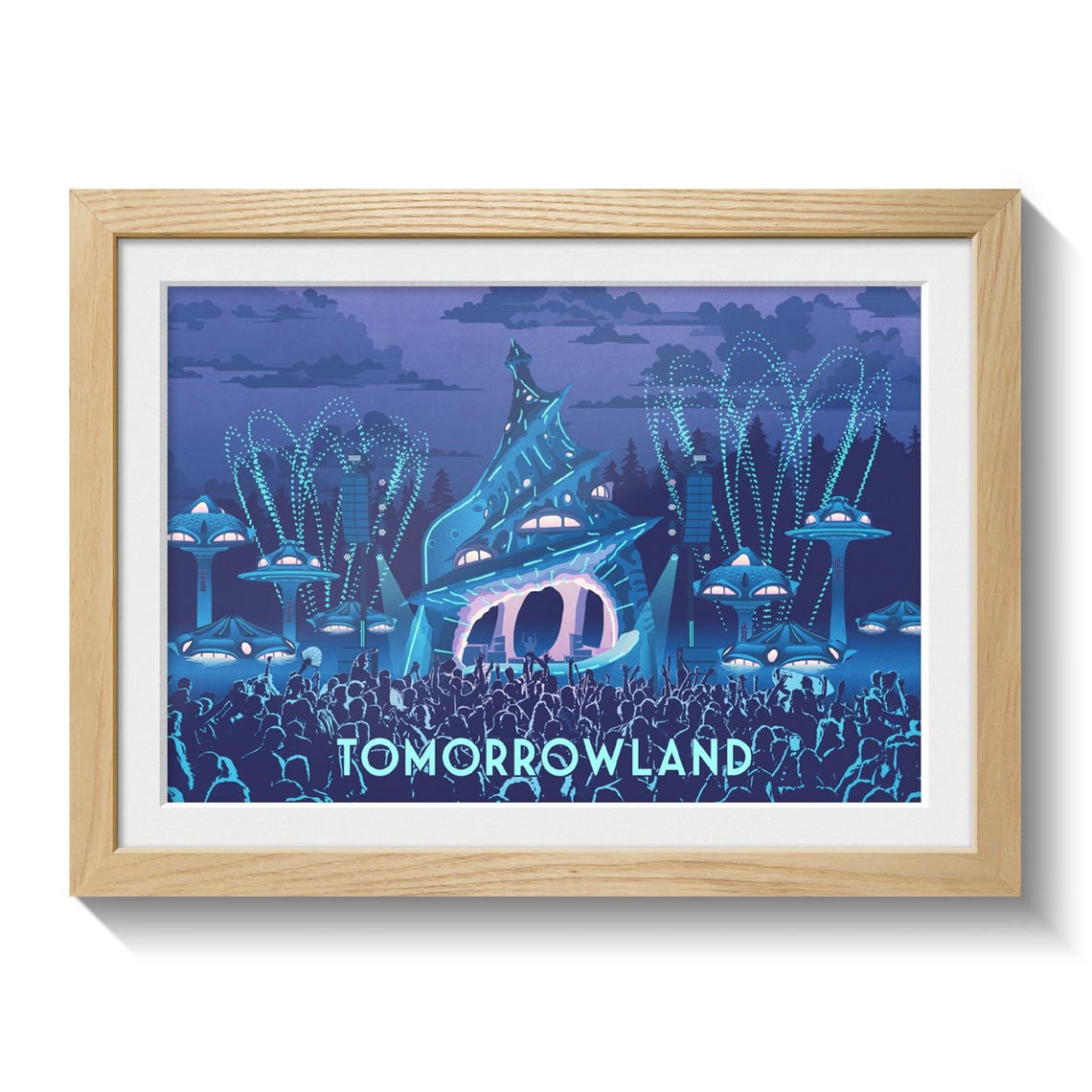 Tomorrowland 2024 Poster, Planaxis Stage, Shell Stage, Music Festival ...