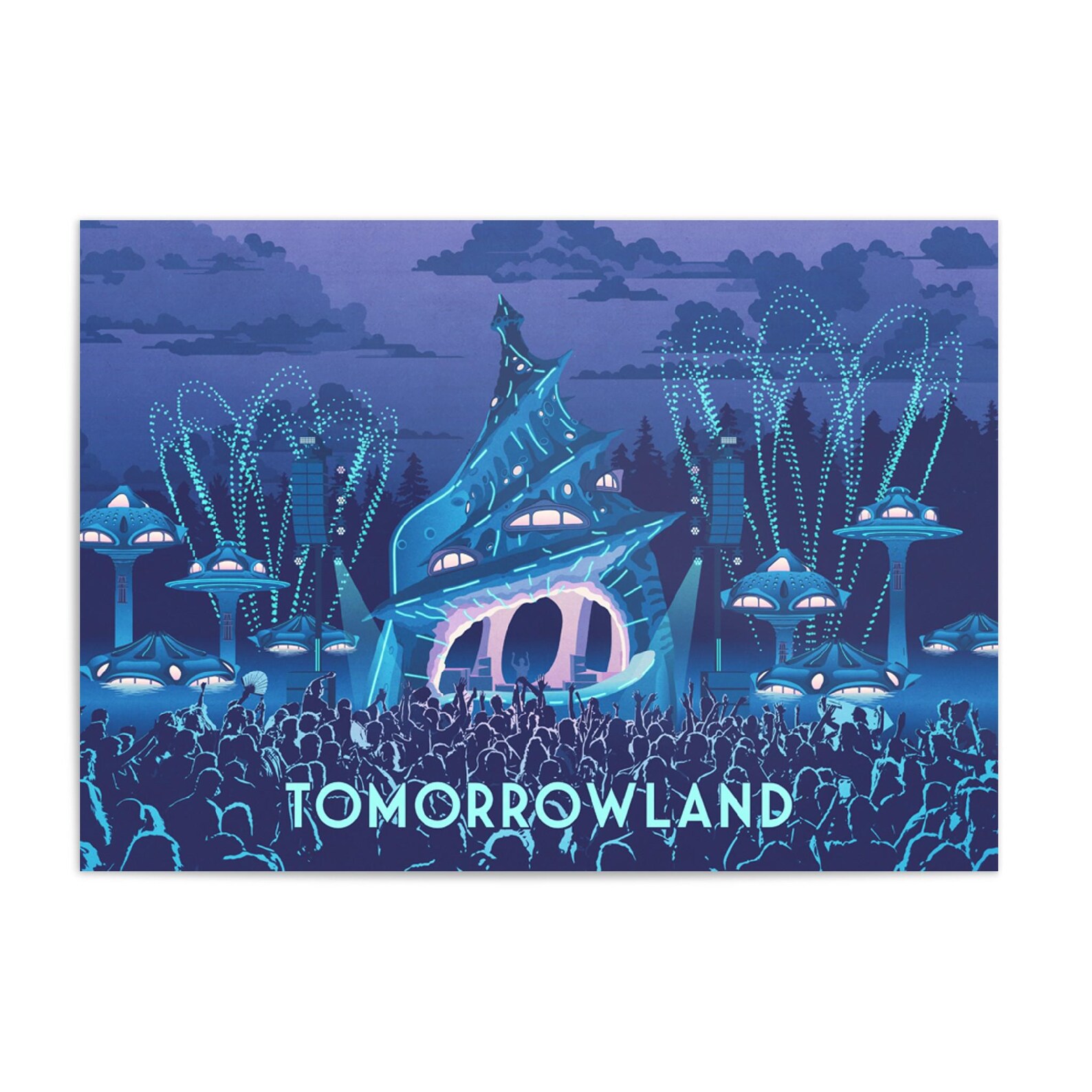 Tomorrowland 2024 Poster, Planaxis Stage, Shell Stage, Music Festival ...