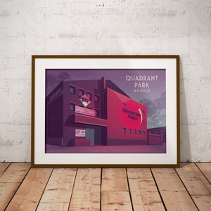Quadrant Park Nightclub Bootle Poster, Merseyside, Liverpool, Quad ...