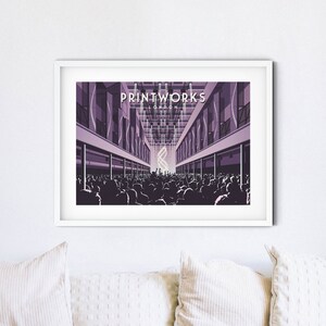 Printworks Nightclub London Poster, Canada Water, Music Venue, Gig ...