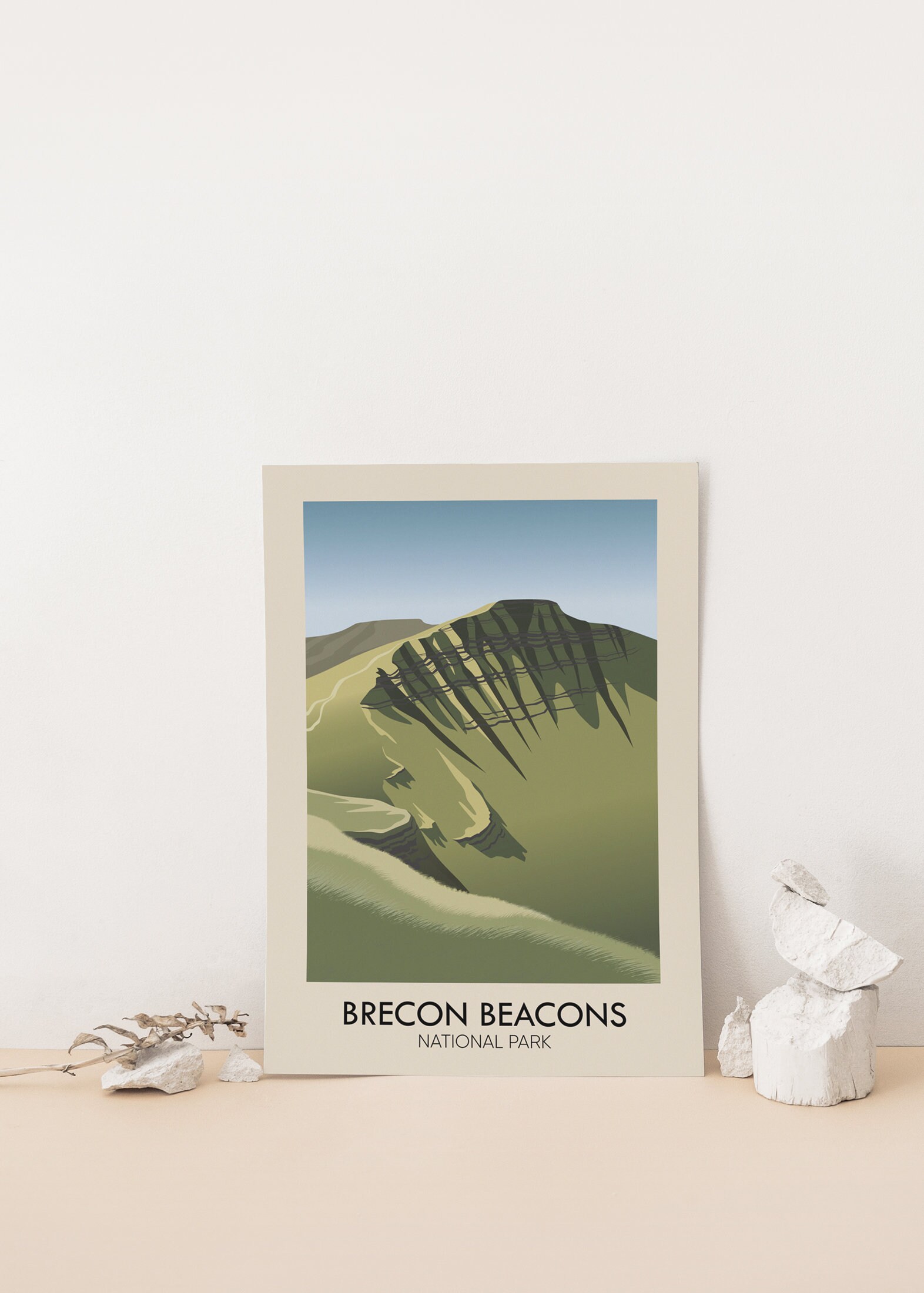 Brecon Beacons National Park Poster Pen Y Fan Print Wales - Etsy UK