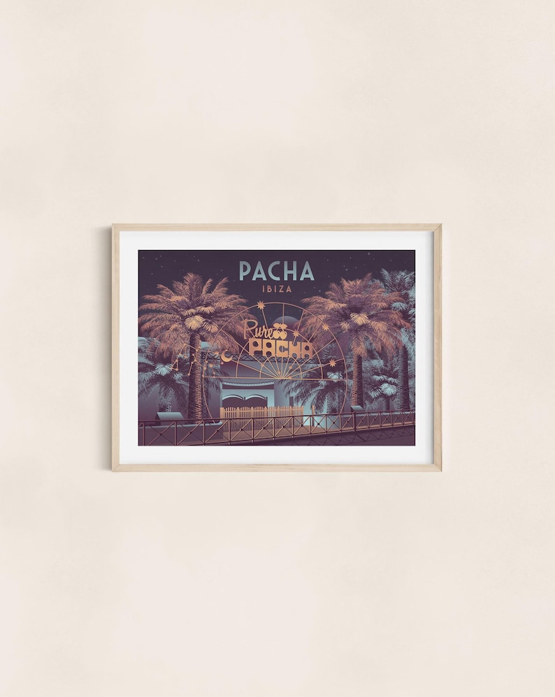 Pacha Nightclub Poster, Ibiza, Spain, Clubbing, Super Club, Dance Music ...