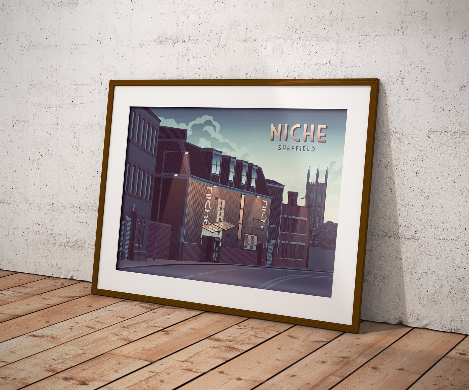 Niche Nightclub Poster Sheffield Dance Music Sidney Street | Etsy