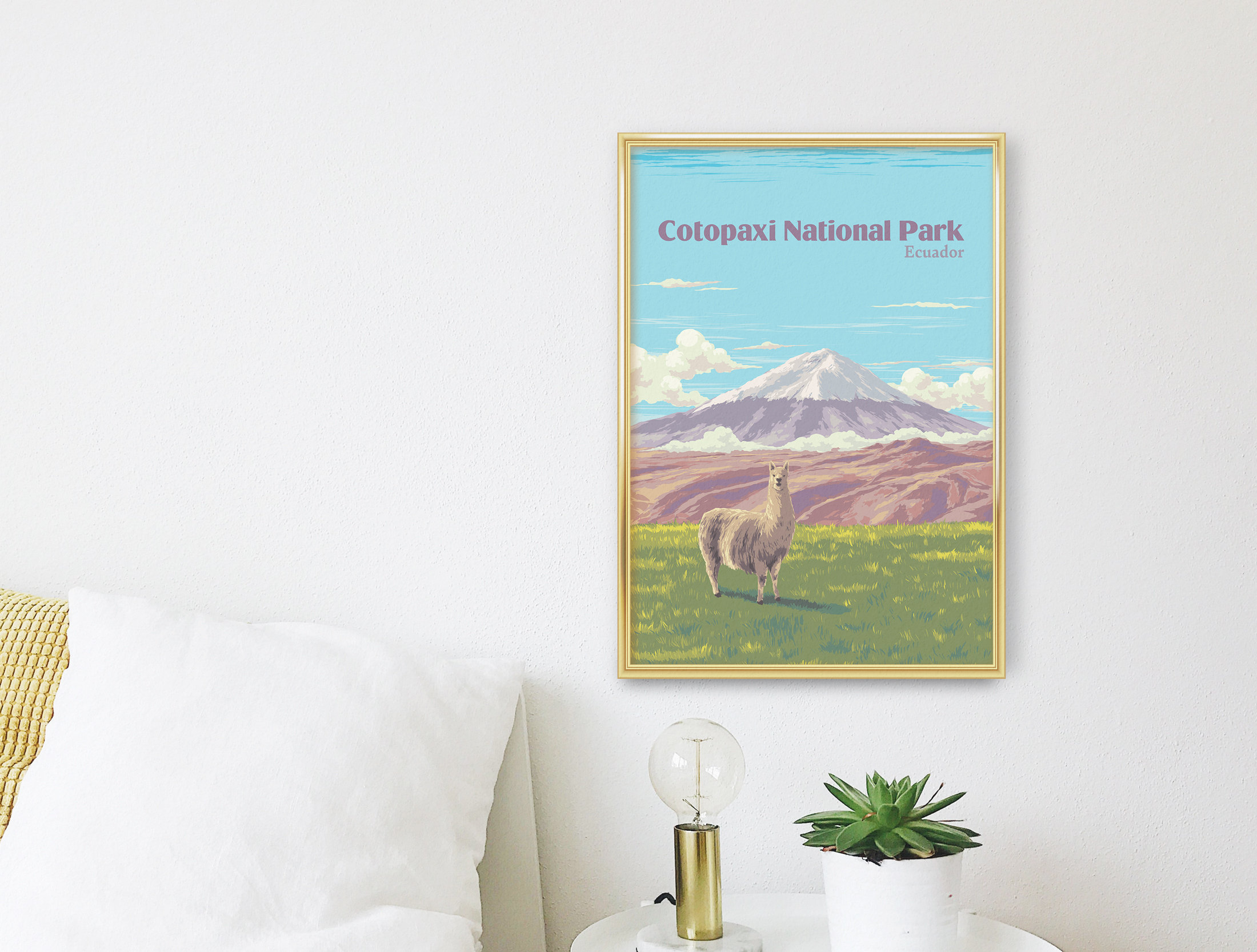 Cotopaxi National Park Poster Ecuador South America Napo - Etsy