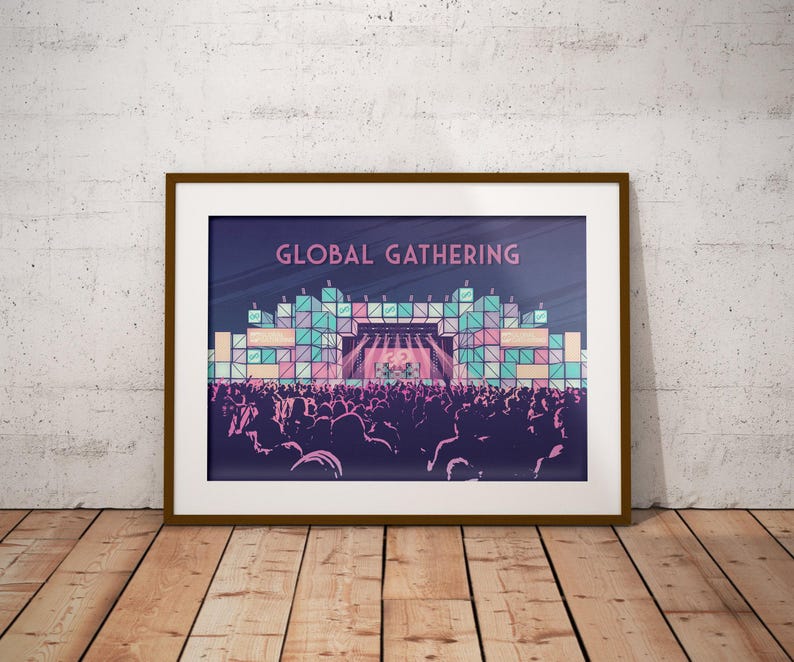 Global Gathering Festival Poster, Dance Music Festival, Electronic ...