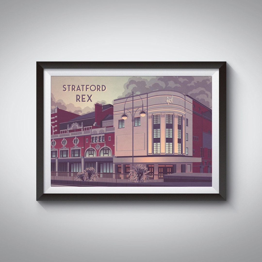 Stratford Rex Poster, East London, Newham, Nightclub, Cinema, Music ...