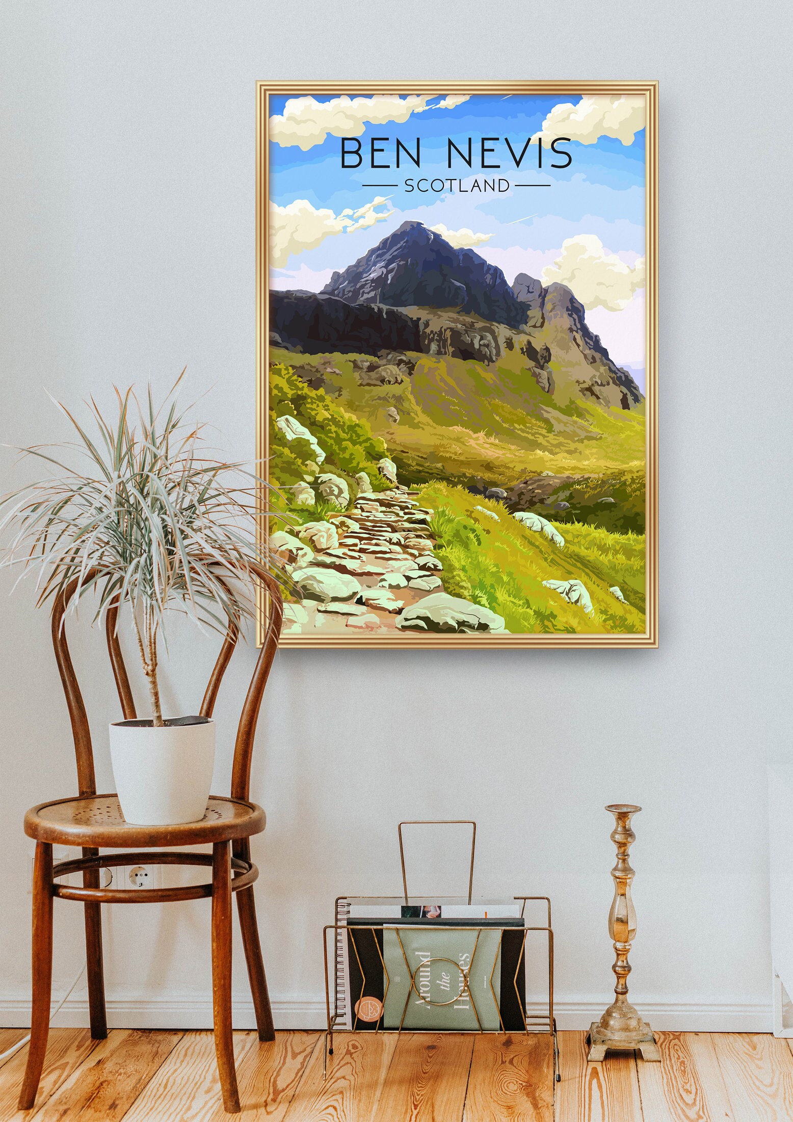 Ben Nevis Print Hiking National Park Poster Mountains - Etsy UK