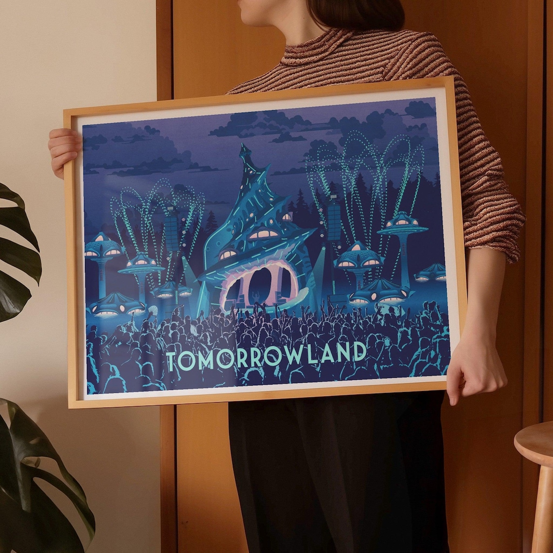 Tomorrowland 2024 Poster, Planaxis Stage, Shell Stage, Music Festival ...