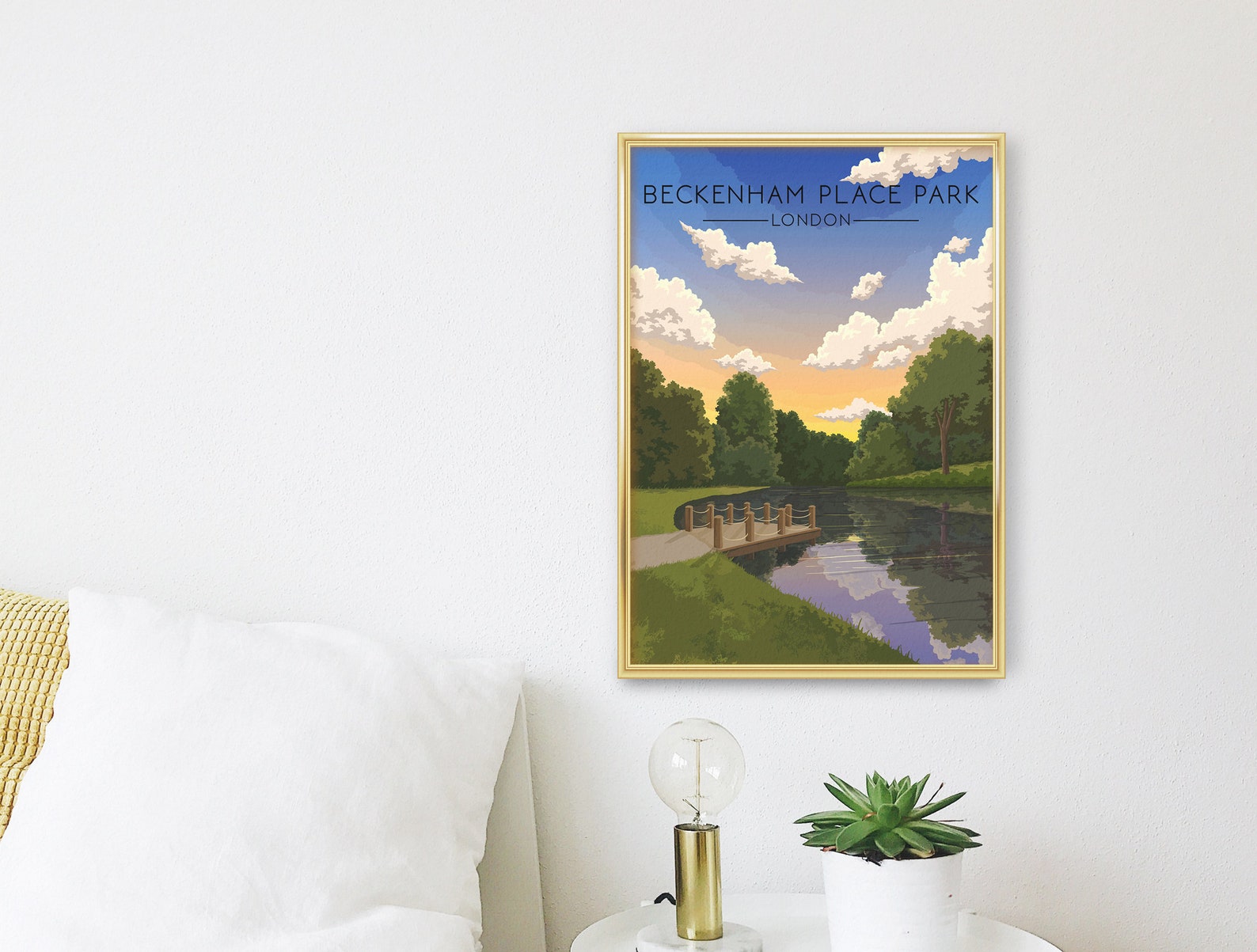 Beckenham Place Park Poster London Park Print Lewisham - Etsy