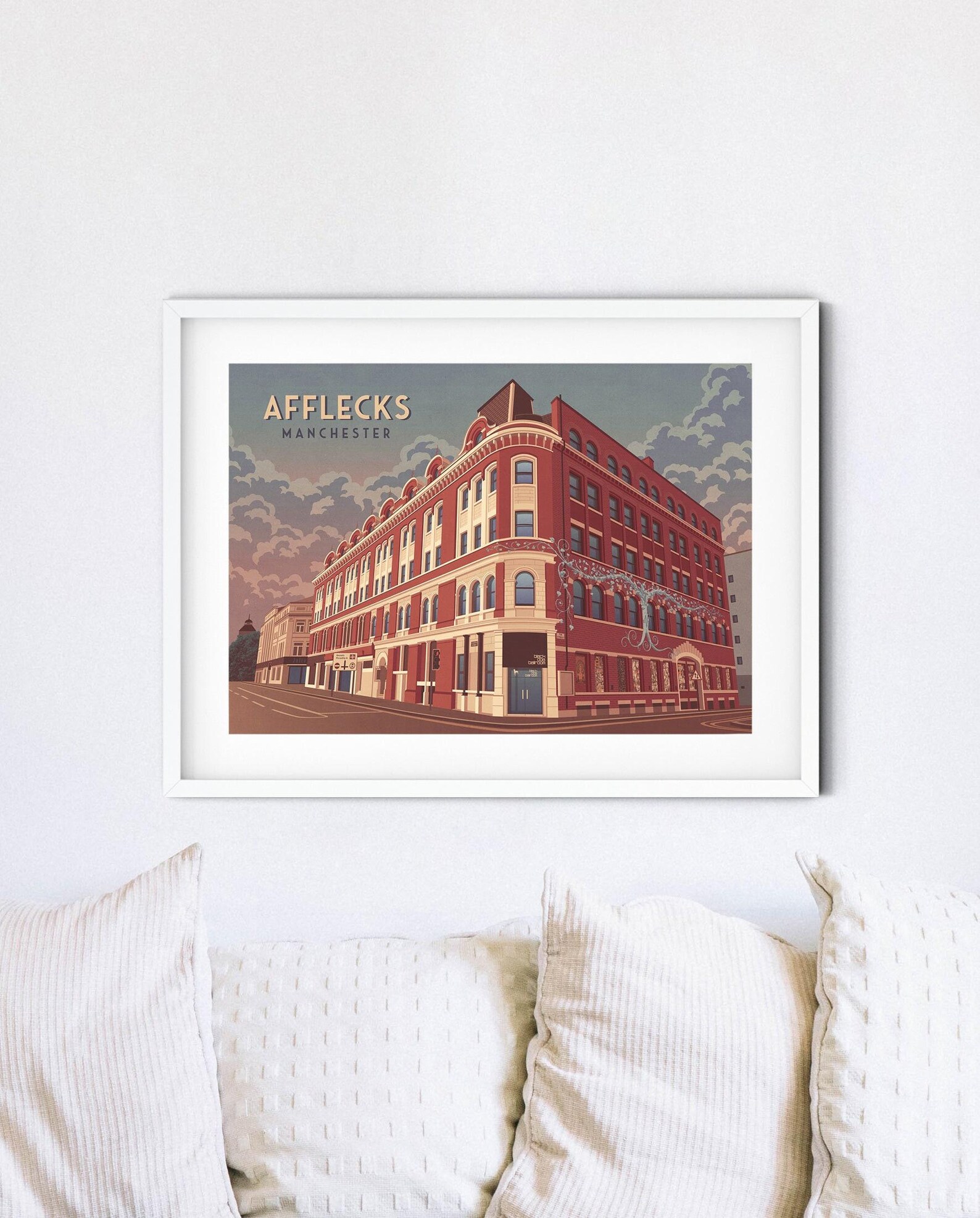 Afflecks Manchester Travel Poster, Affleck's Palace, Northern Quarter ...