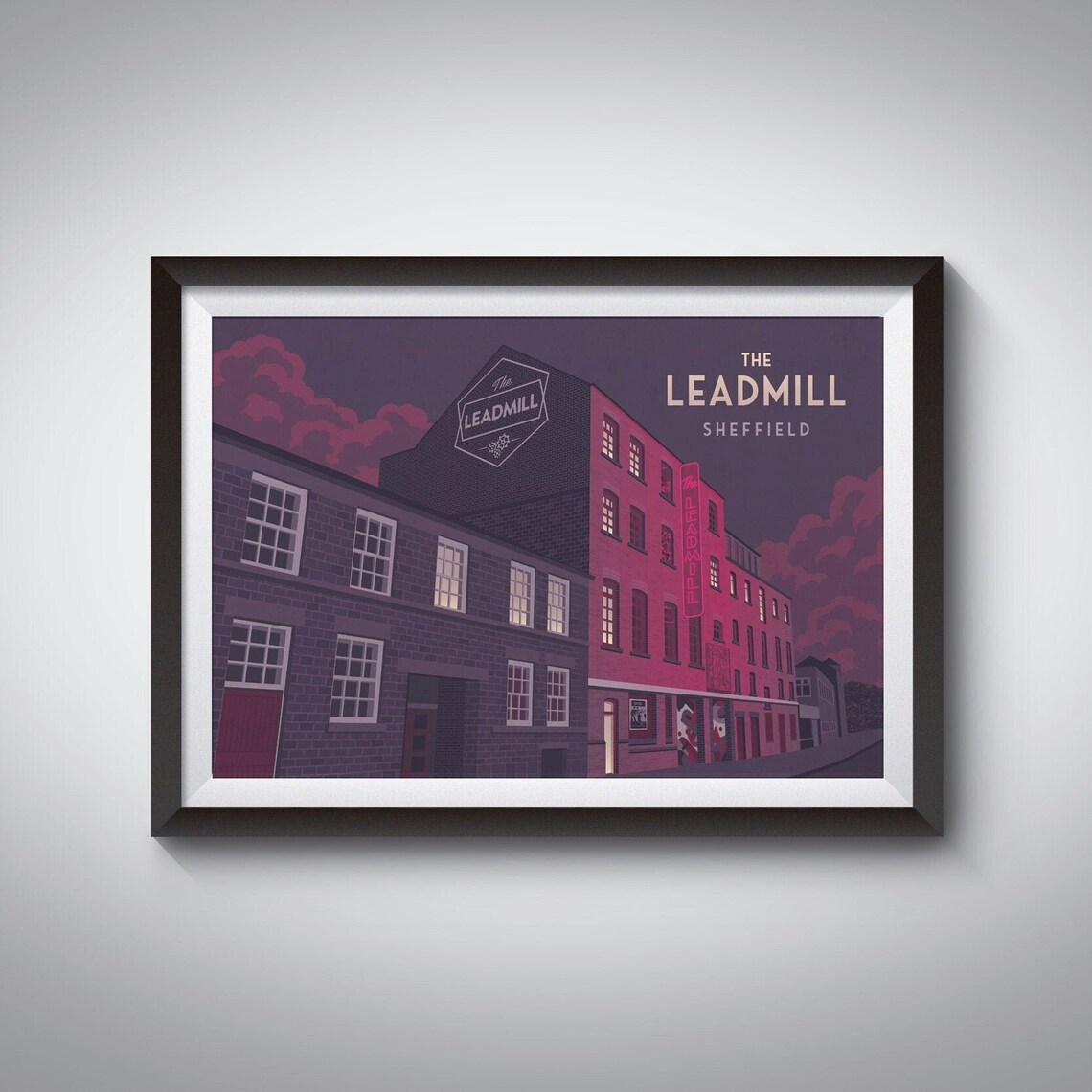 The Leadmill Sheffield Poster Music Venue South Yorkshire | Etsy