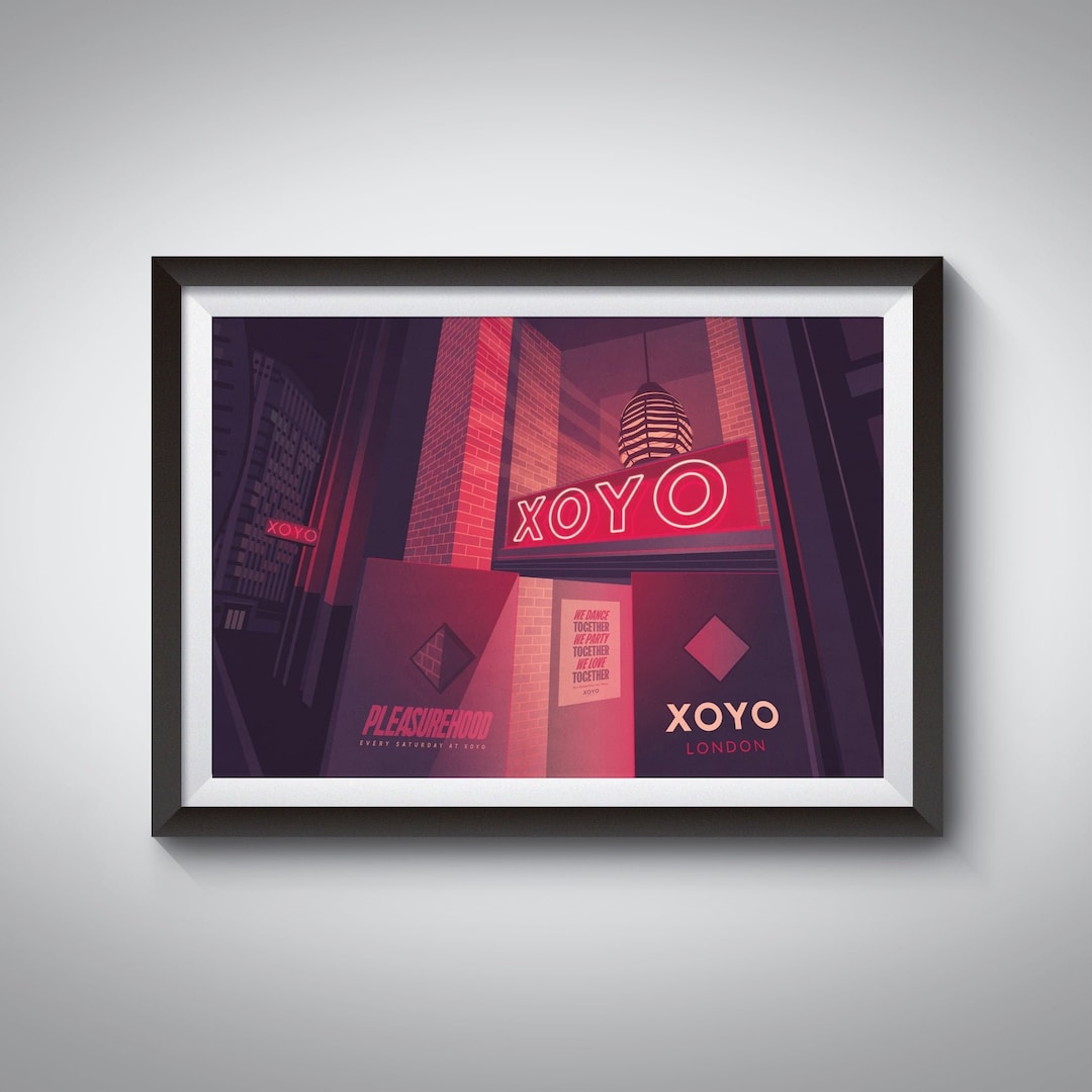 XOYO Nightclub London Poster, Islington, Old Street, Electronic Music ...