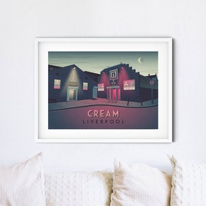 Cream Liverpool Nightclub Poster, House Music, Nation Nightclub ...