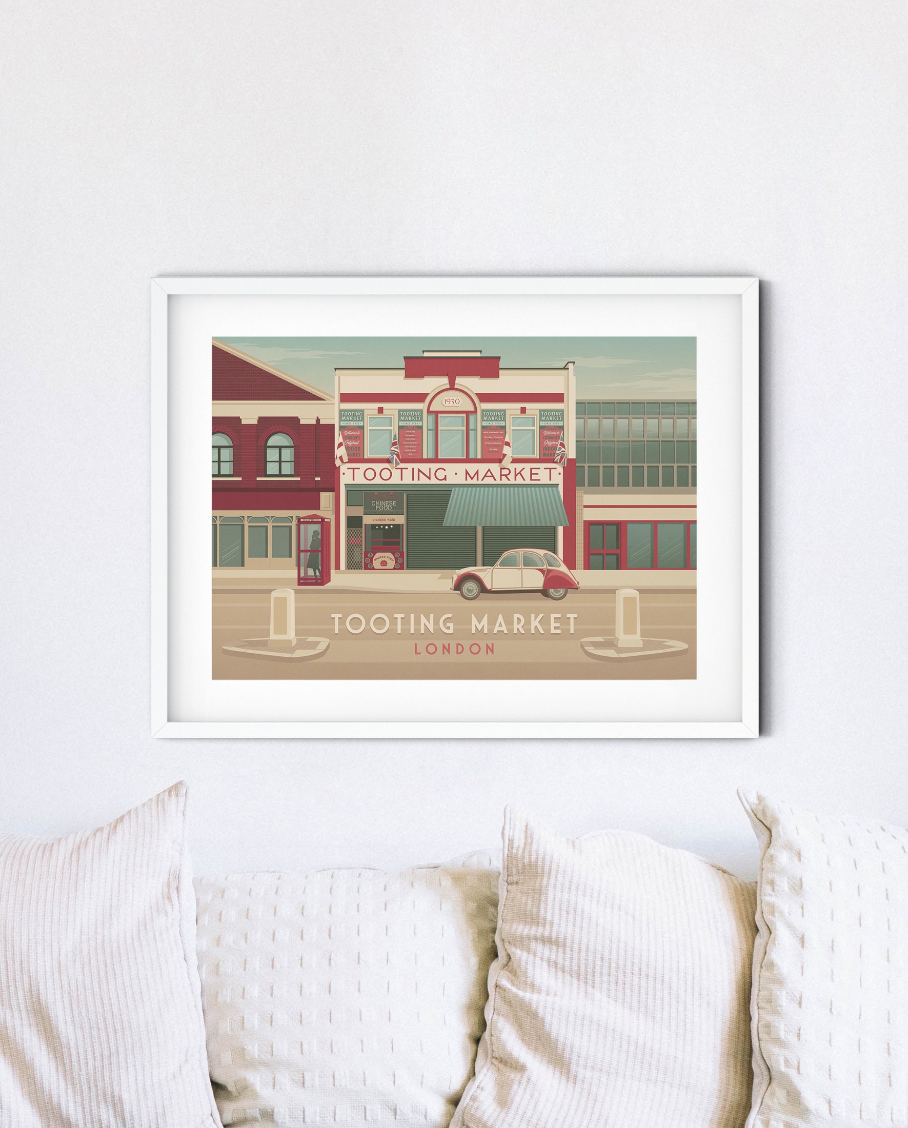 Tooting Market Poster South London Tooting Broadway Food - Etsy UK