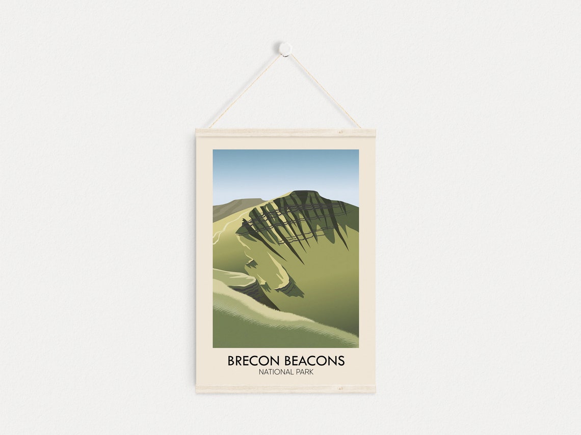 Brecon Beacons National Park Poster Pen Y Fan Print Wales - Etsy UK