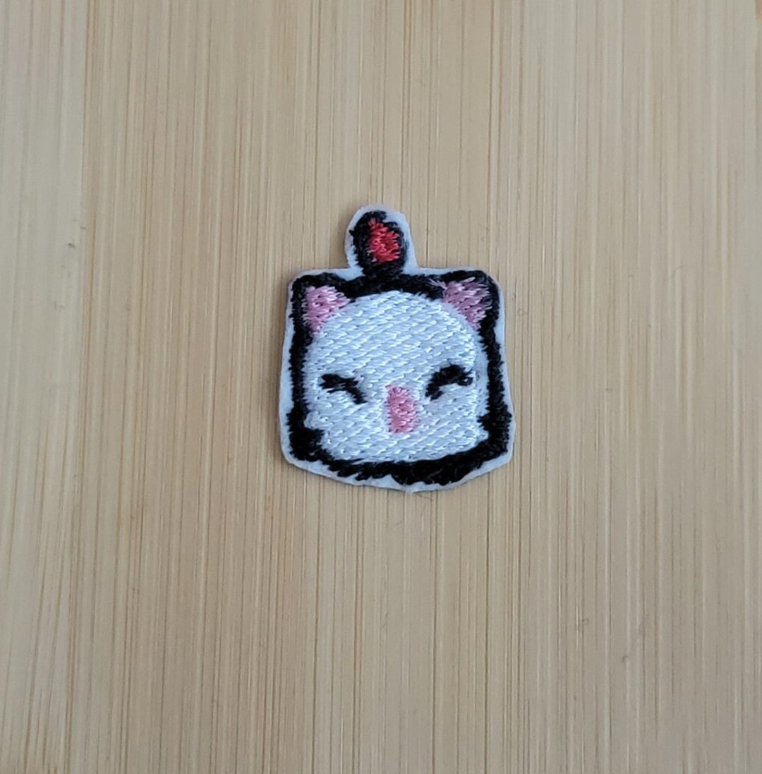 Mini Moogle Iron-on Patch - Final Fantasy Embroidery - Etsy