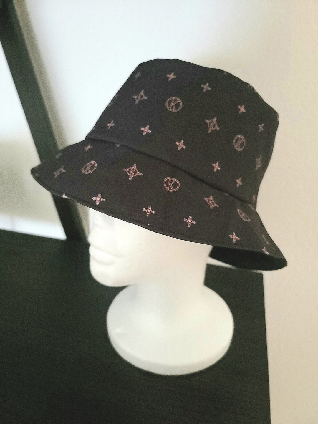 Bucket Hat - Kingsman Allover Logo Print - Etsy