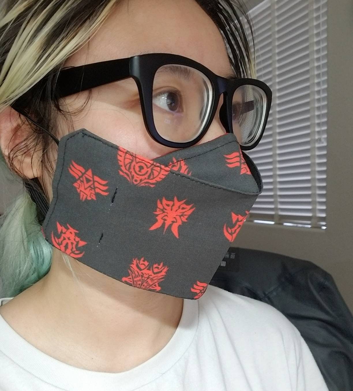 FFXIV Shadowbringers Inspired Ascian Glyphs 3D Face Mask - Etsy UK