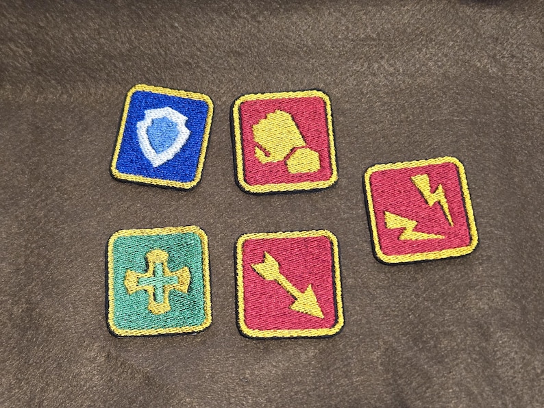 Final Fantasy XIV: Job Role Icons Embroidered Iron-on Patches - Etsy