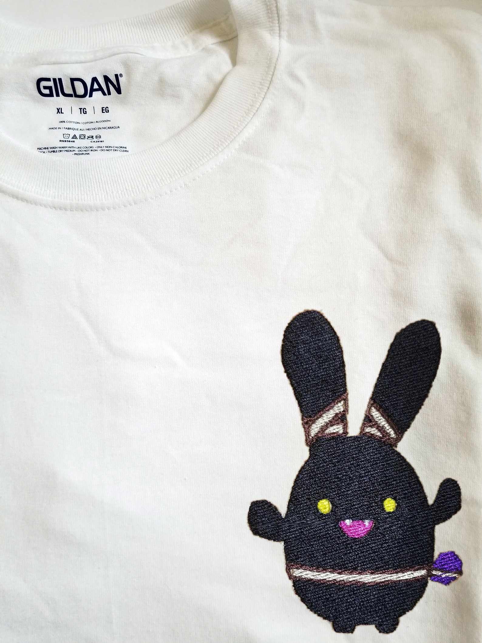 Final Fantasy XIV - Spriggan Machine Embroidery Graphic T-shirt ...