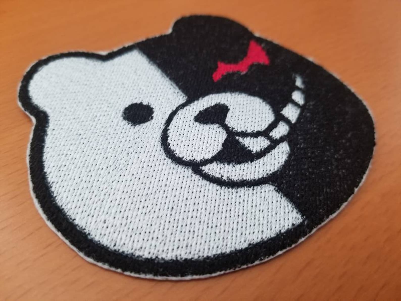 Monokuma Head Danganronpa Inspired Patch sew on or Iron On - Etsy