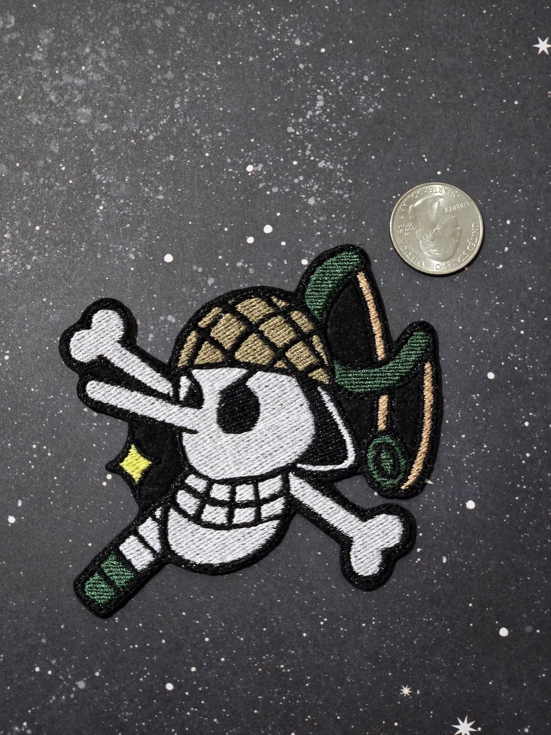 Usopp Jolly Roger Skull: OP Anime 4" Sew-on or Iron-on Patch - Etsy