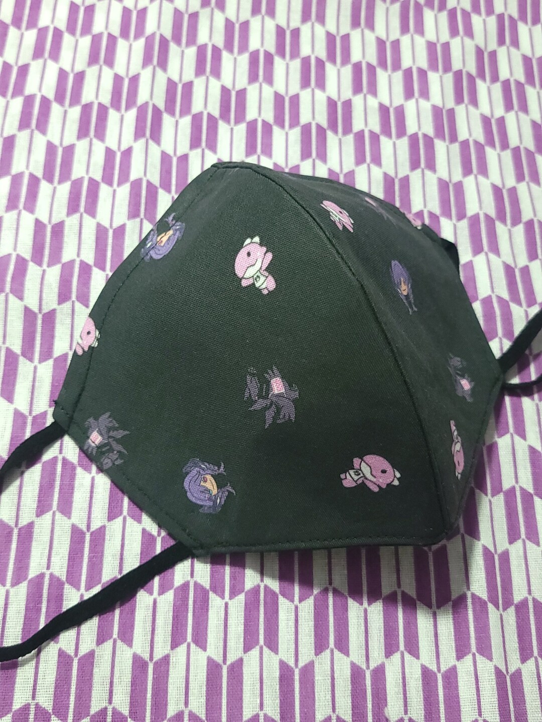 Nijisanji EN Obsydia - Selen Tatsuki Fan Face Mask: Custom Print With ...