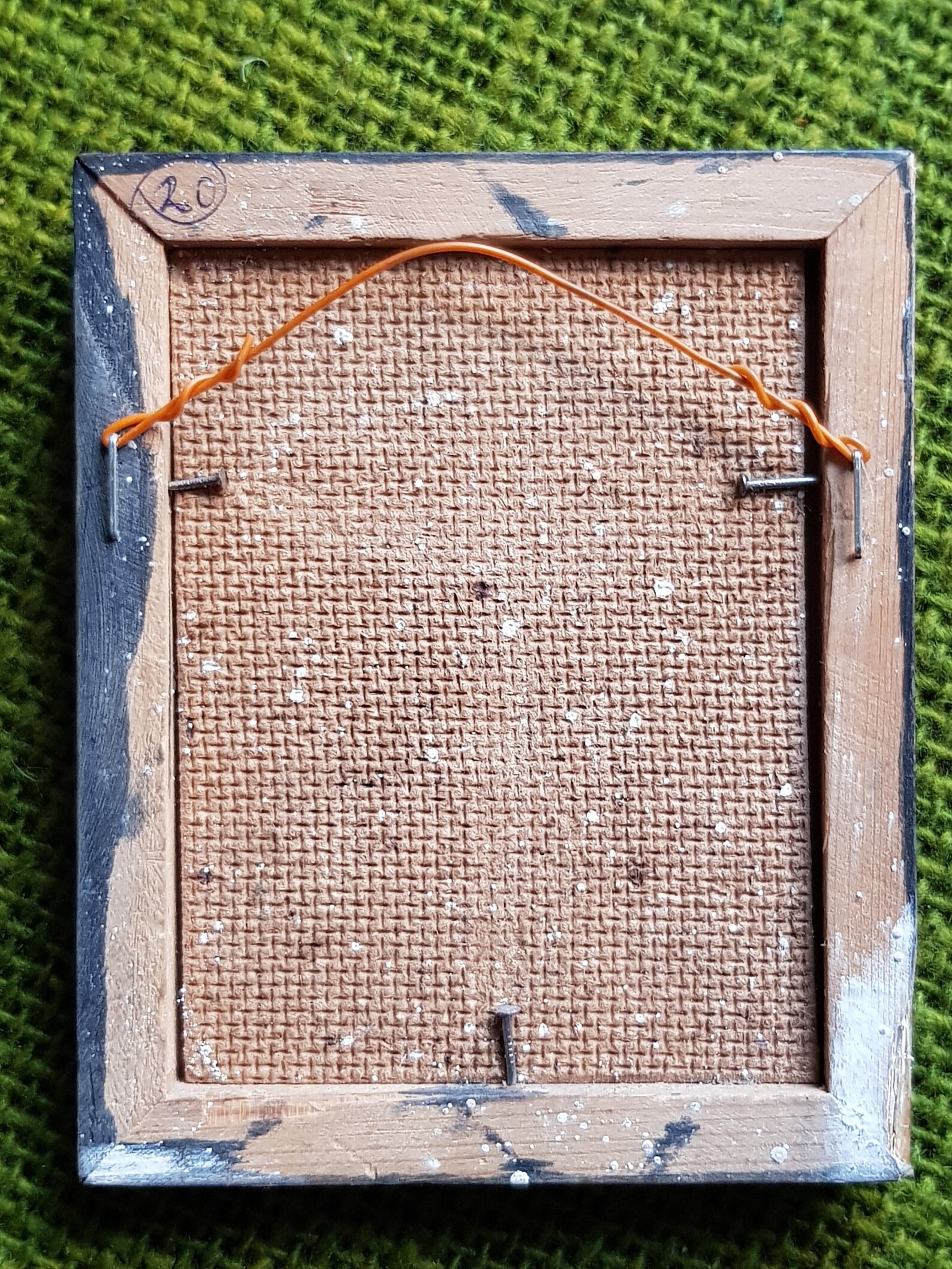 80's, Oil Miniature Painting "winter Landscape" on Board - Etsy