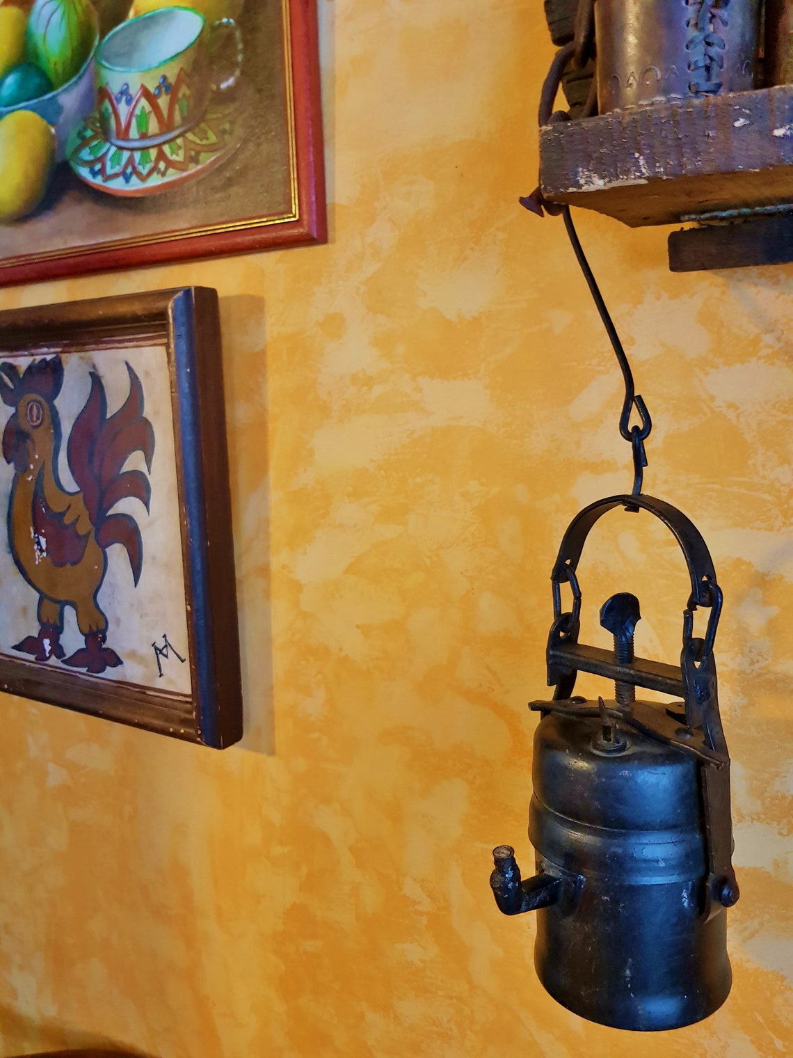 Early 20th century Mining/Caving Carbide Lamp/ Lantern Loft | Etsy