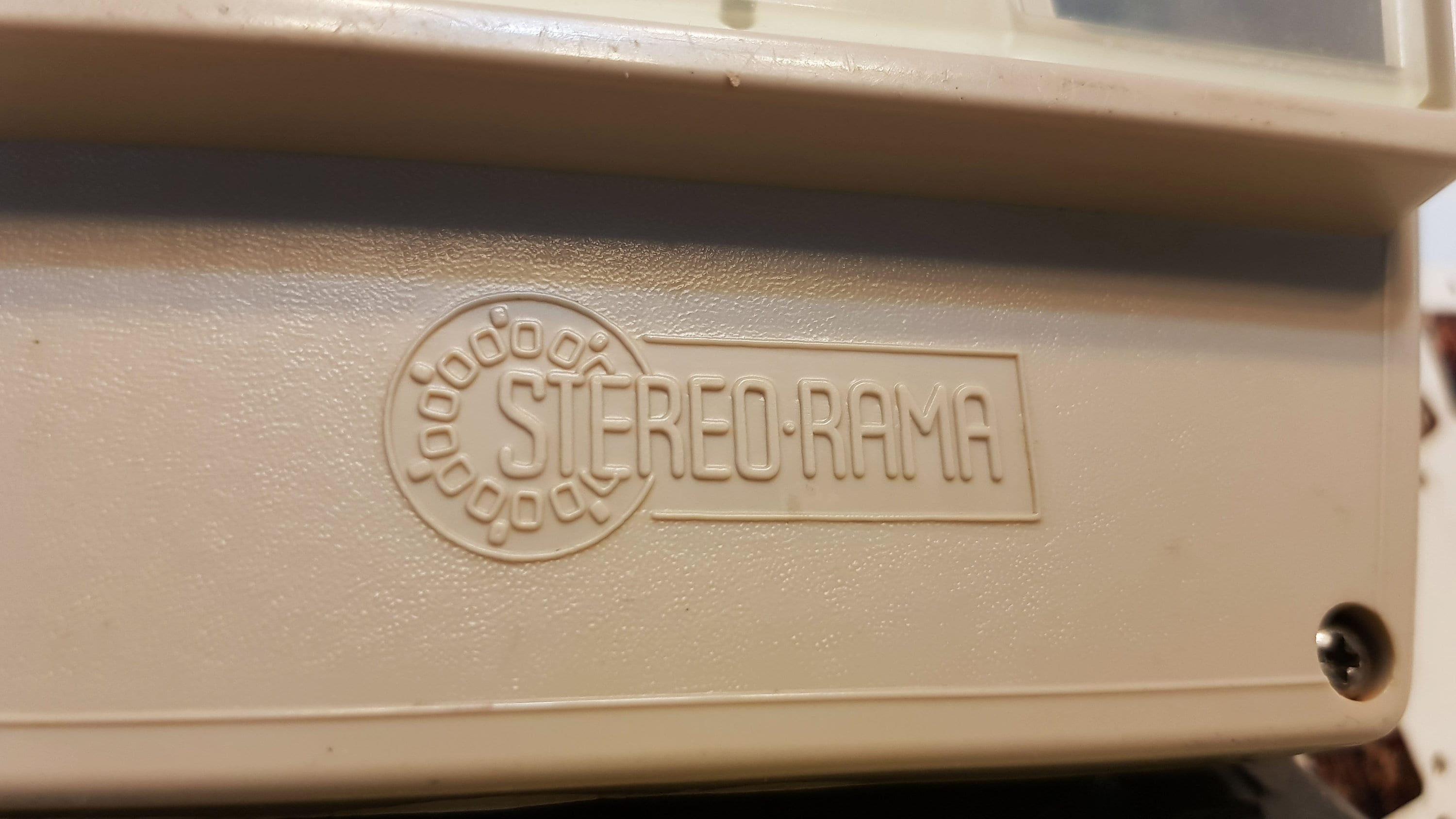 1950's, Vintage Italian Stereo Rama Slide Viewer With Five Reels/slides ...