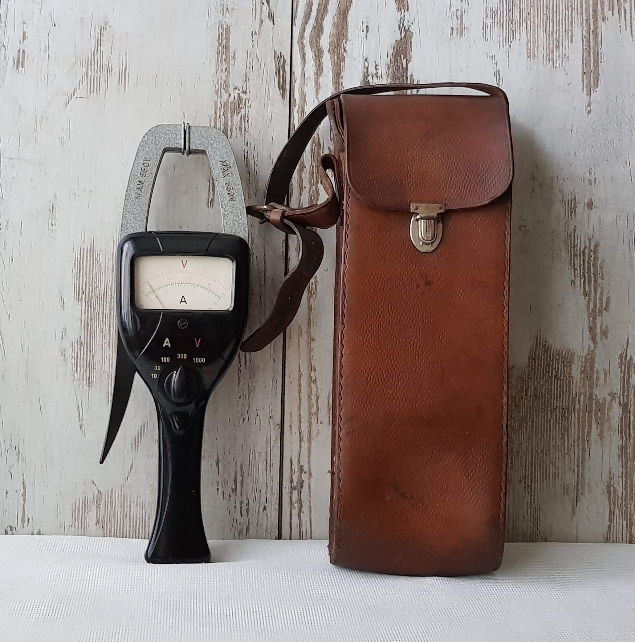 1980's, Bakelite Amper & Volt Meter, Made in Czechoslovakia, Vintage ...