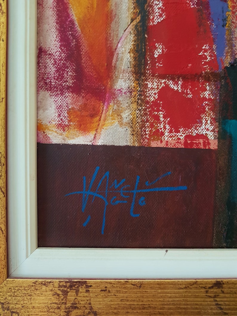 Valentin Angelov (1961 - ), Surrealistic Oil on Canvas Painting, Signed ...