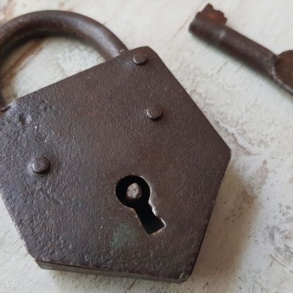 Antique Padlock - Etsy