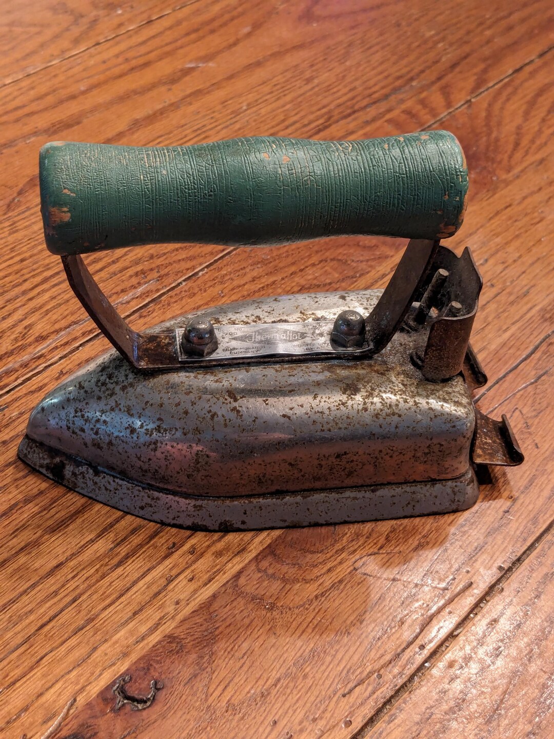 Antique Collectible "therm-a-hot" Electric Iron by Knapp-monarch ...