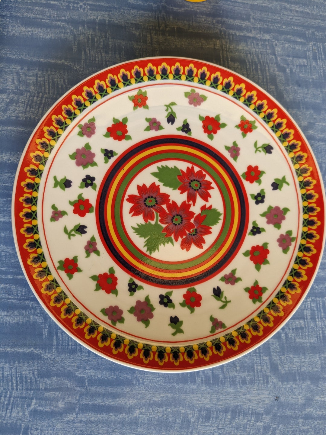 Set of 6 Vintage 1970's Heinrich Bavaria GYPSY Dinner Plates, Salad ...