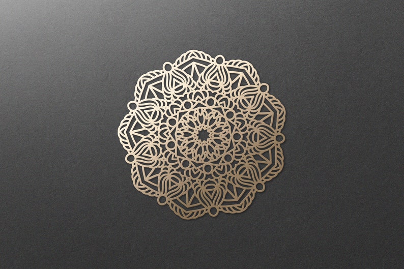 Mandala Monogram Frame Svg. Digital SVG PNG DXF Files for Vinyl/paper ...