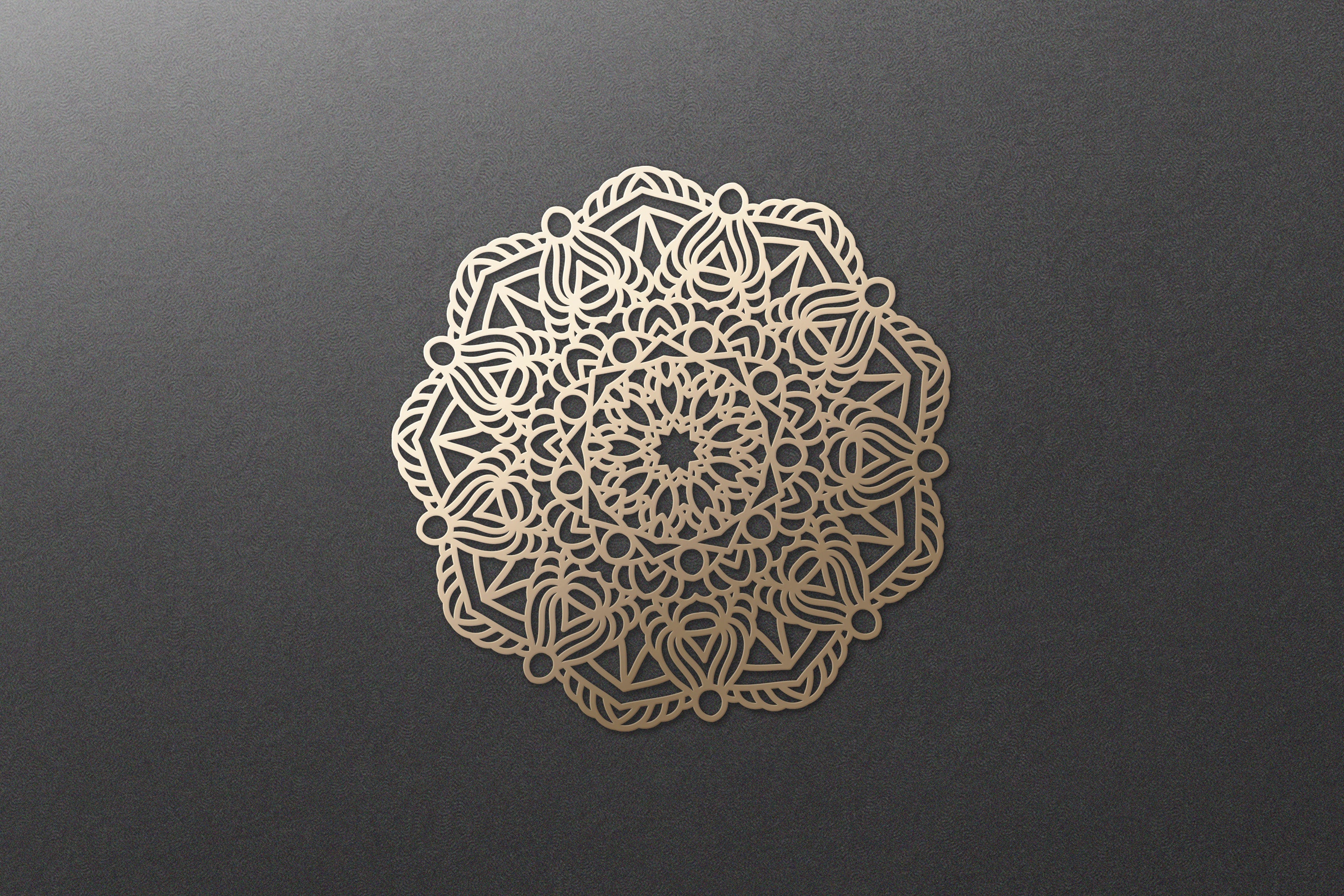 Mandala Monogram Frame Svg. Digital SVG PNG DXF Files for Vinyl/paper ...