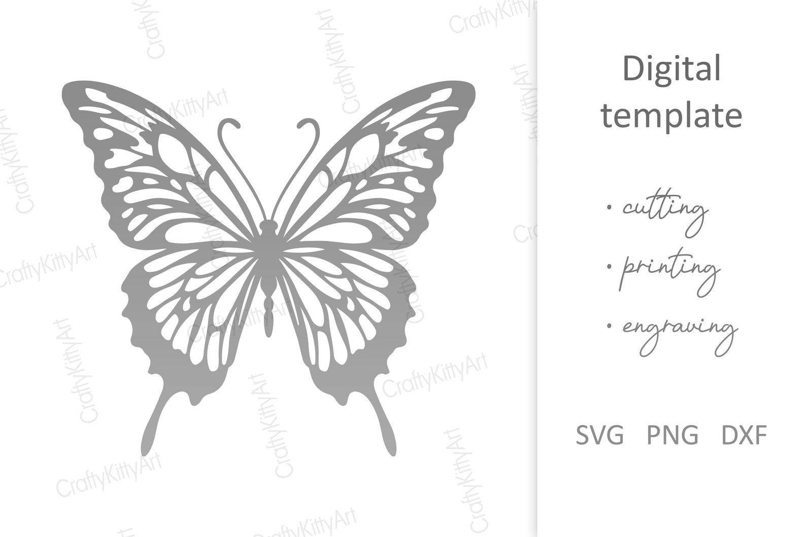 Butterfly Svg Cut File. Decorative Butterfly Monogram Frame Svg Bundle ...