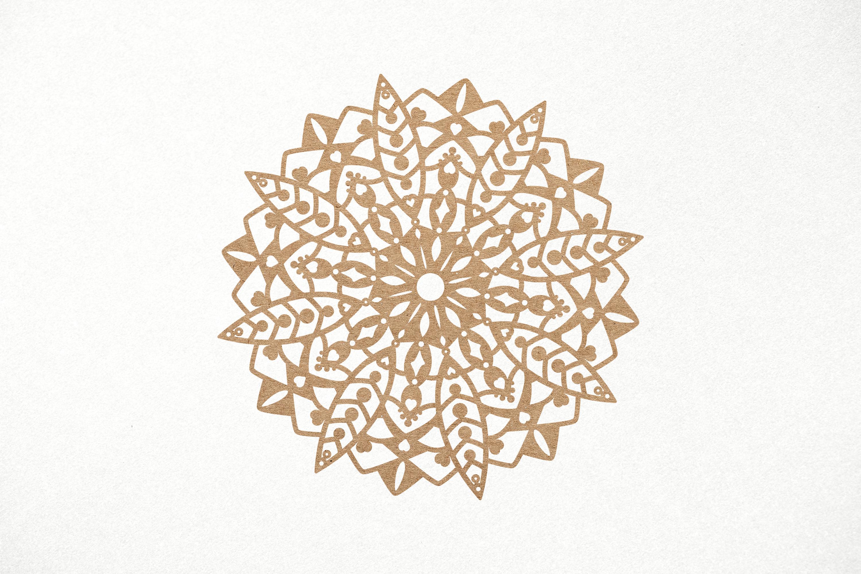 Mandala Svg. Round Mandala Svg. Digital SVG PNG DXF Files for Vinyl ...