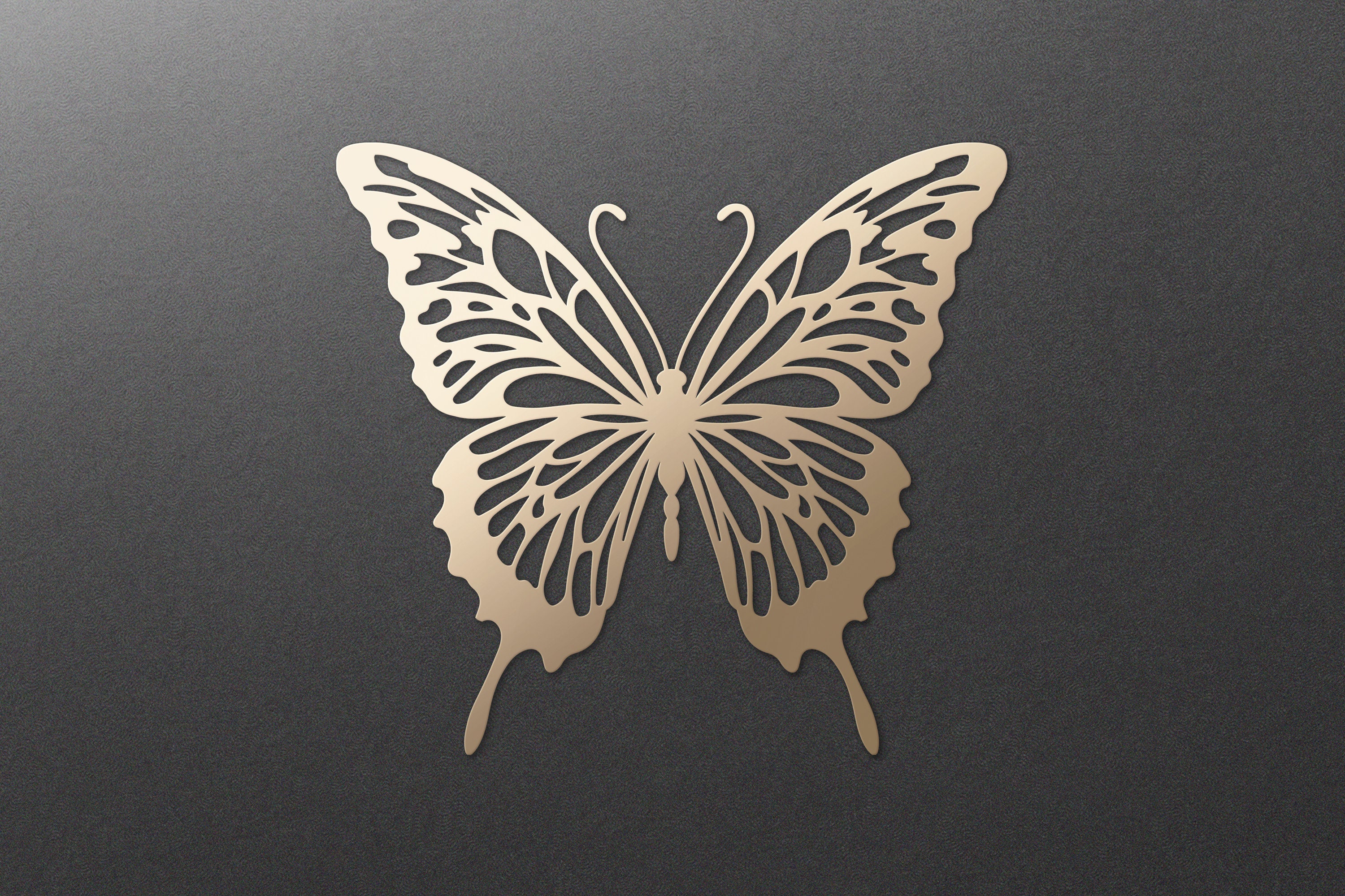 Butterfly Laser Cut Svg File. Butterfly Papercut Svg. Digital SVG PNG ...