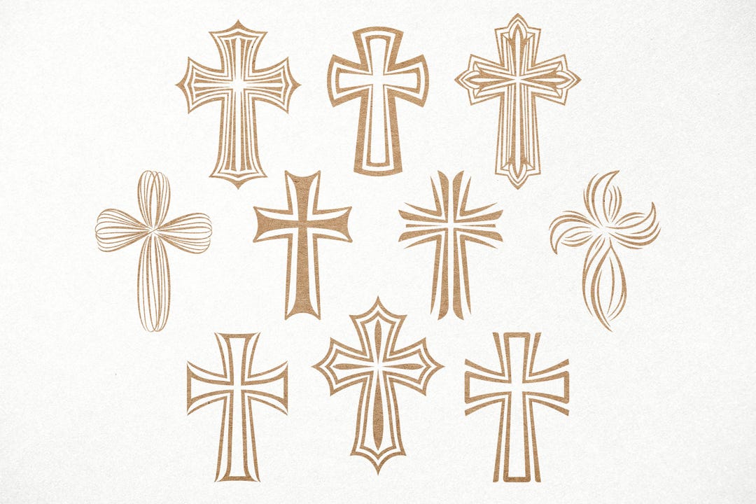 Cross Svg. Cross Svg Bundle. Digital SVG PNG DXF File for Cricut ...