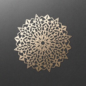 Mandala Svg. Round Mandala Svg. Digital SVG PNG DXF Files for Vinyl ...