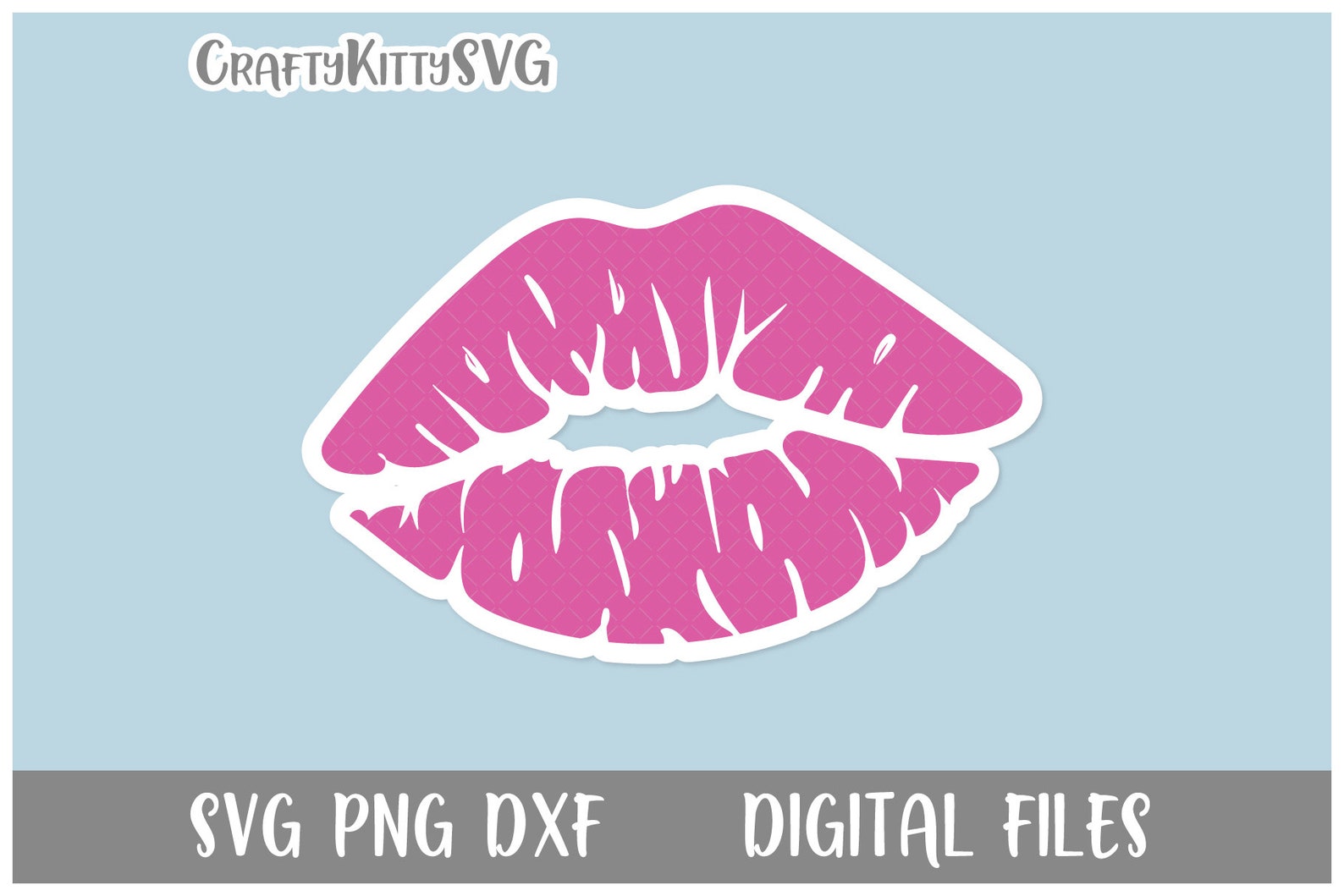 Lips Svg. Pink Lips Svg. Lovely Pink Lips Kissing Svg. Digital SVG PNG ...