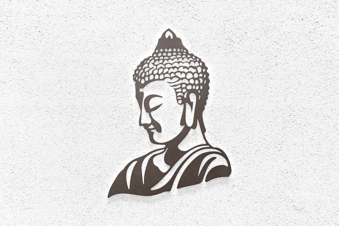 Buddha Svg. Buddha Face Svg. Digital SVG PNG DXF Files for Vinyl/paper ...