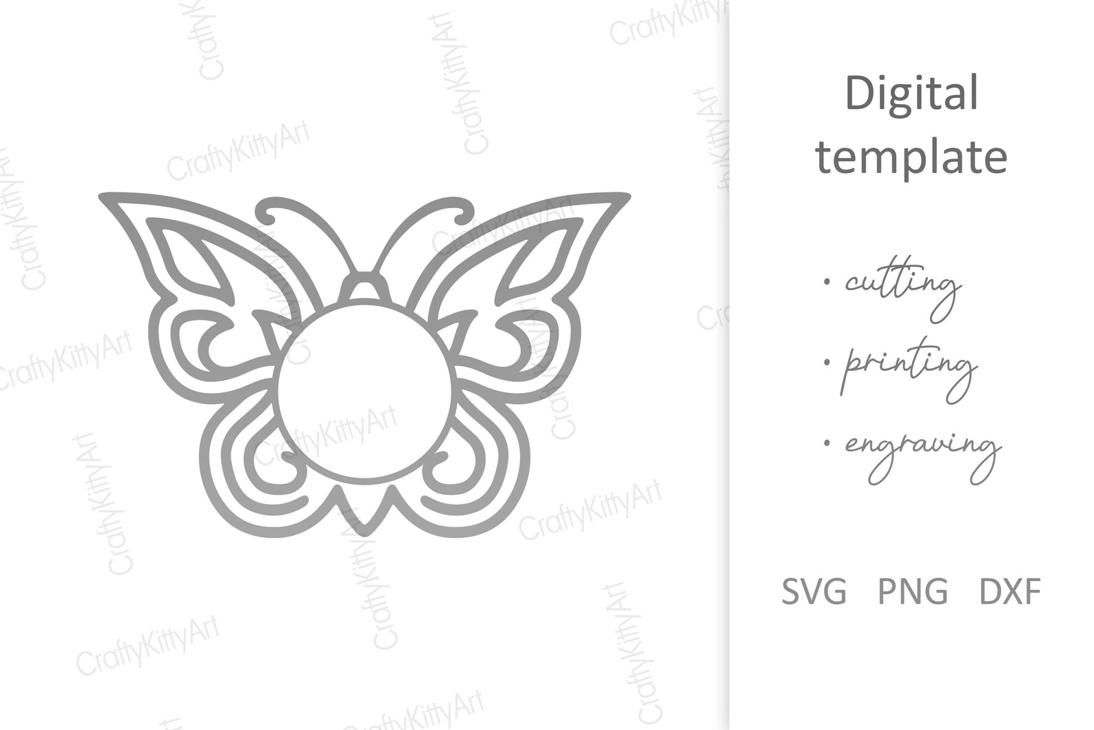 Butterfly Monogram Frame Svg. Butterflies Svg Laser Cut Papercut Bundle ...