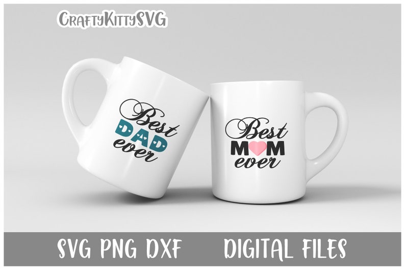 Best Dad Ever Svg. Best Father Ever Svg. Digital SVG PNG DXF Files for ...