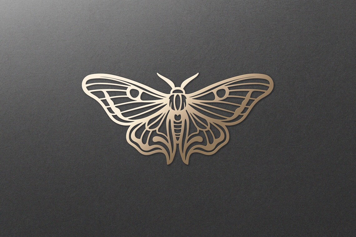 Moth Svg. Moth Laser Cut Svg File. Moth Papercut Svg. Digital SVG PNG ...